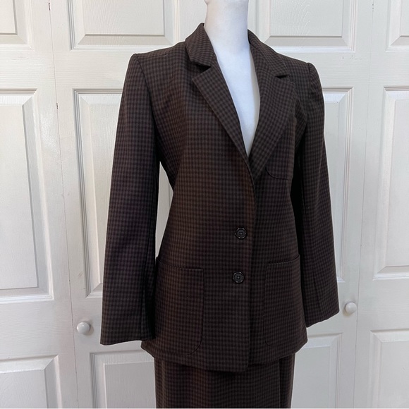 cest Simone | Jackets & Coats | Cest Simone Skirt Suit Size 4 Wool ...